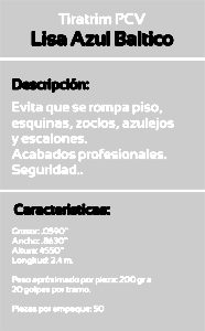 LISA AZUL BALTICO - PLASTITRIM